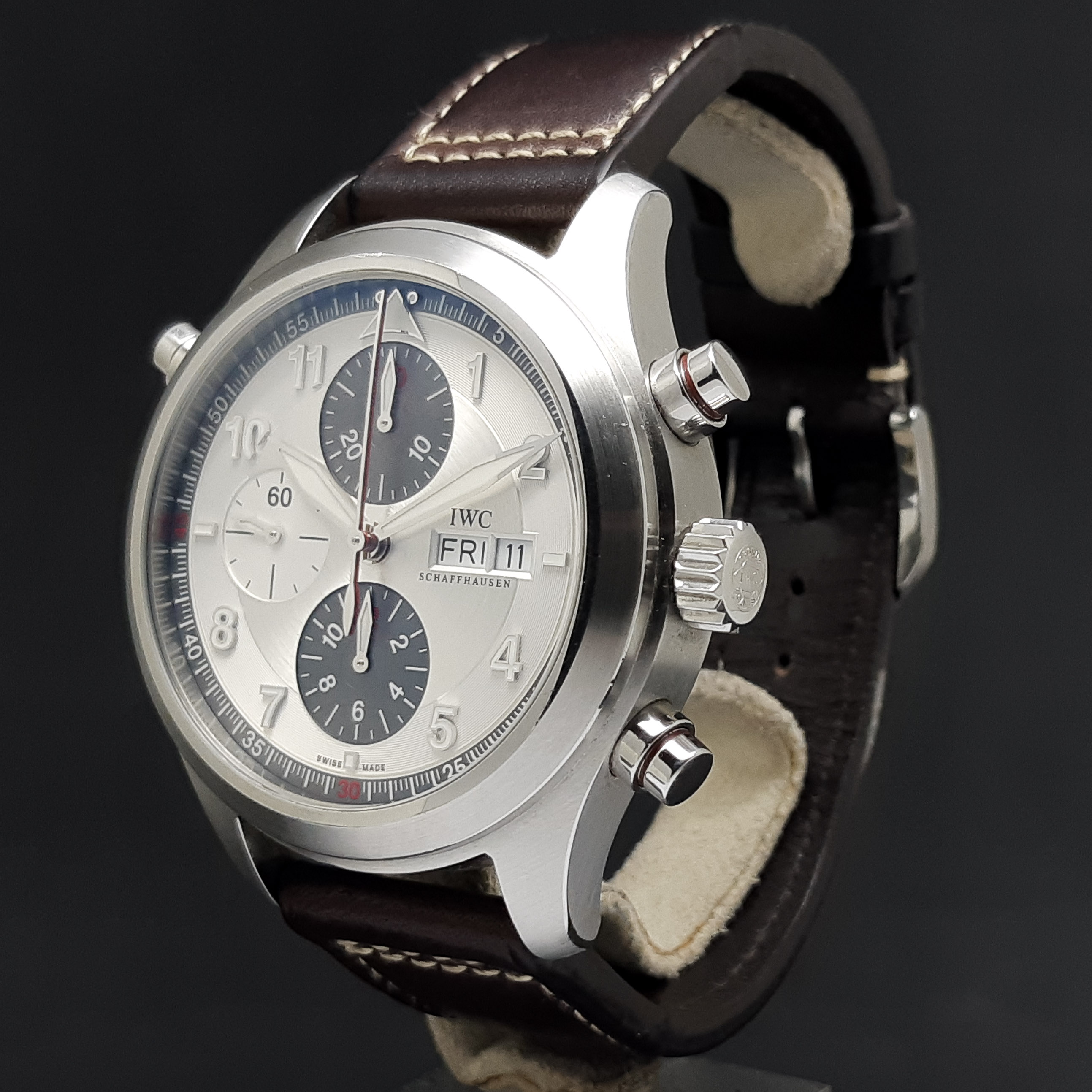 IWC PILOT SPITFIRE DOUBLE CHRONOGRAPH